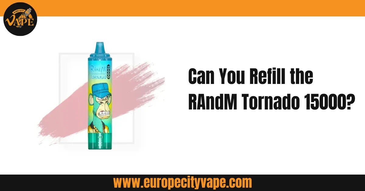 Peut-on recharger le RAndM Tornado 15000 ? Guide complet