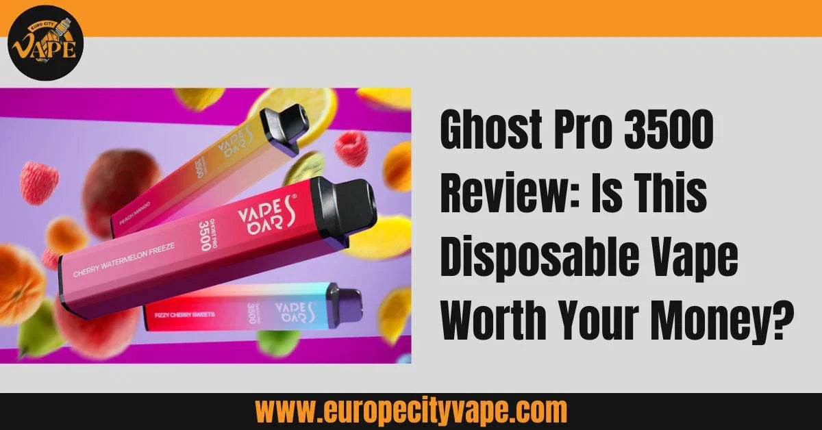 Test du Ghost Pro 3500 : la cigarette électronique jetable ultime pour ...